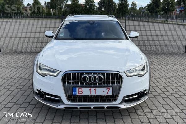 White Audi Allroad 2012 in Jelgava, with an engine capacity of 3.00 L and mileage of 0 thousand km for 14950 €, photo 5 on AUTOMOTO.COM.LV