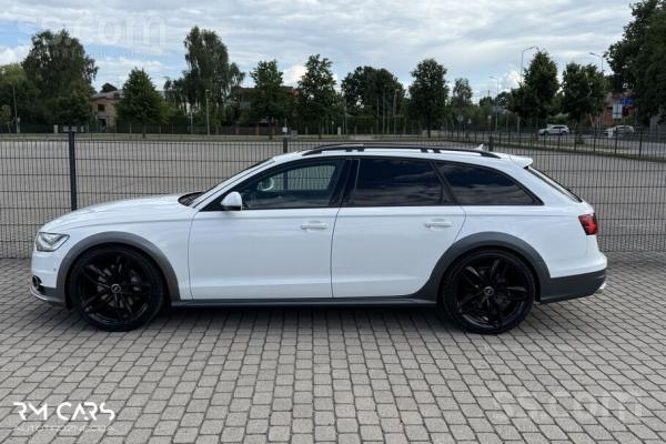 White Audi Allroad 2012 in Jelgava, with an engine capacity of 3.00 L and mileage of 0 thousand km for 14950 €, photo 8 on AUTOMOTO.COM.LV