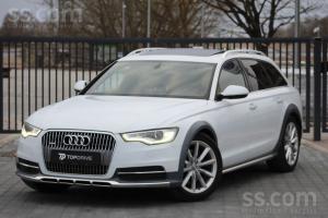 White Audi Allroad 2013 in Jelgava, with an engine capacity of 3.00 L and mileage of 285 thousand km for 12500 €, photo 5 on AUTOMOTO.COM.LV