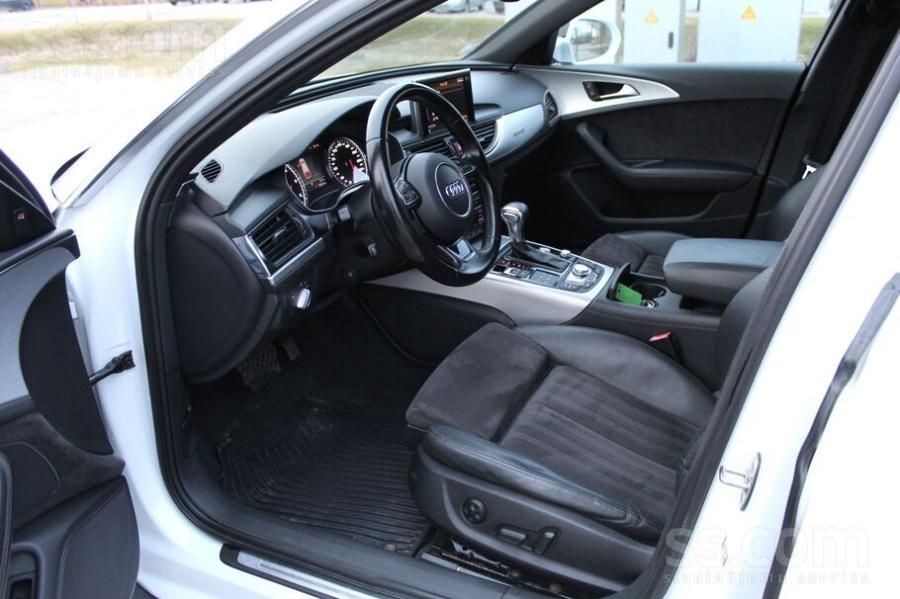 White Audi Allroad 2013 in Jelgava, with an engine capacity of 3.00 L and mileage of 285 thousand km for 12500 €, photo 10 on AUTOMOTO.COM.LV