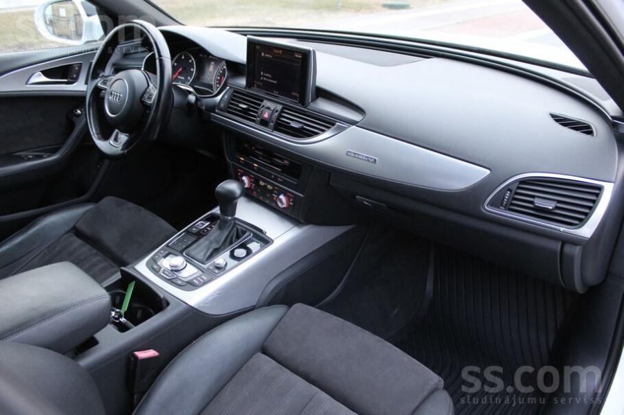 White Audi Allroad 2013 in Jelgava, with an engine capacity of 3.00 L and mileage of 285 thousand km for 12500 €, photo 12 on AUTOMOTO.COM.LV