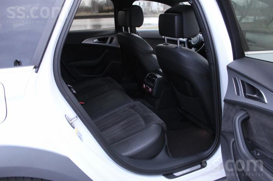 White Audi Allroad 2013 in Jelgava, with an engine capacity of 3.00 L and mileage of 285 thousand km for 12500 €, photo 17 on AUTOMOTO.COM.LV