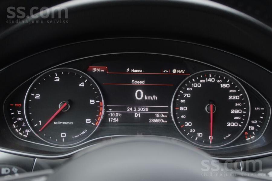 White Audi Allroad 2013 in Jelgava, with an engine capacity of 3.00 L and mileage of 285 thousand km for 12500 €, photo 31 on AUTOMOTO.COM.LV