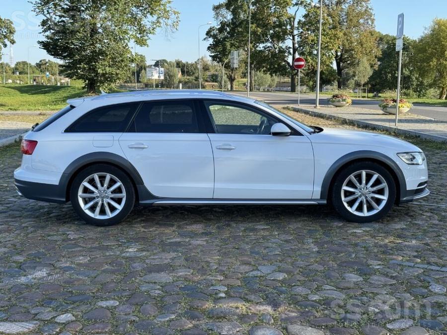 White Audi Allroad 2013 in Riga, with an engine capacity of 3.00 L and mileage of 0 thousand km for 11500 €, photo 4 on AUTOMOTO.COM.LV