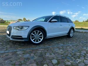 White Audi Allroad 2013 in Riga, with an engine capacity of 3.00 L and mileage of 0 thousand km for 11500 €, photo 7 on AUTOMOTO.COM.LV