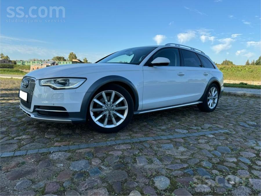 White Audi Allroad 2013 in Riga, with an engine capacity of 3.00 L and mileage of 0 thousand km for 11500 €, photo 7 on AUTOMOTO.COM.LV