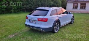 White Audi Allroad 2014 in Daugavpils, with an engine capacity of 3.00 L and mileage of 281 thousand km for 10600 €, photo 6 on AUTOMOTO.COM.LV