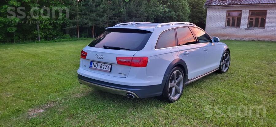 Balts Audi Allroad 2014 Talsi, ar dzinēja tilpumu 3.00 L un nobraukumu 281 tūkst. km par 10050 €, foto 6 vietnē AUTOMOTO.COM.LV