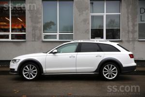 White Audi Allroad 2015 in Riga, with an engine capacity of 3.00 L and mileage of 0 thousand km for 10995 €, photo 3 on AUTOMOTO.COM.LV