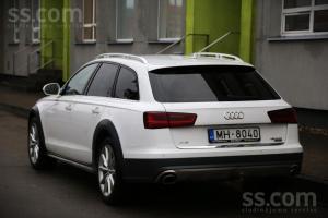 White Audi Allroad 2015 in Riga, with an engine capacity of 3.00 L and mileage of 0 thousand km for 10995 €, photo 6 on AUTOMOTO.COM.LV