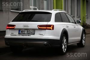 White Audi Allroad 2015 in Riga, with an engine capacity of 3.00 L and mileage of 0 thousand km for 10995 €, photo 7 on AUTOMOTO.COM.LV