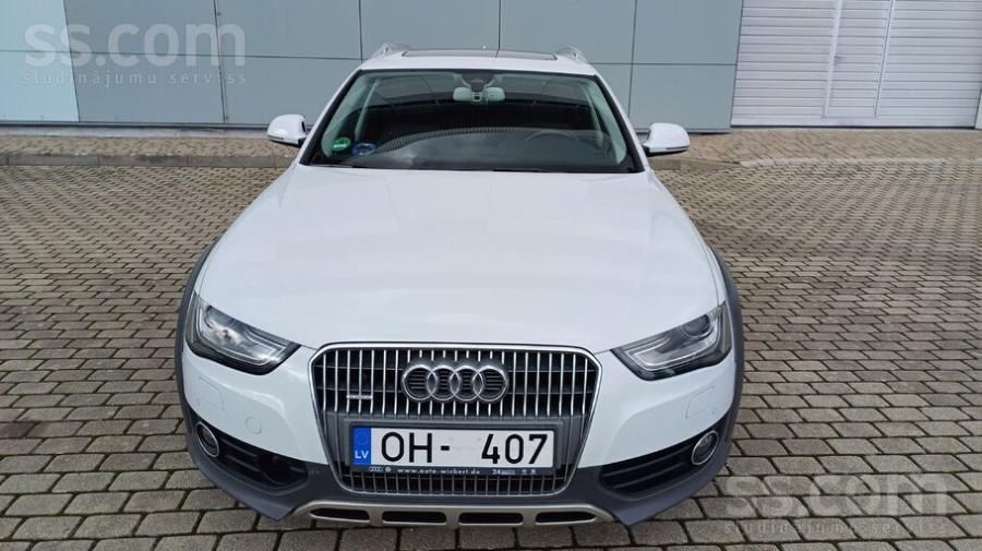 White Audi Allroad 2016 in Dobele, with an engine capacity of 3.00 L and mileage of 275 thousand km for 11790 €, photo 3 on AUTOMOTO.COM.LV