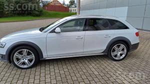 White Audi Allroad 2016 in Dobele, with an engine capacity of 3.00 L and mileage of 275 thousand km for 11790 €, photo 5 on AUTOMOTO.COM.LV
