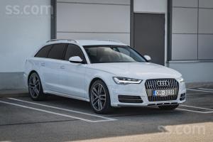 White Audi Allroad 2016 in Riga, with an engine capacity of 3.00 L and mileage of 216 thousand km for 16990 €, photo 4 on AUTOMOTO.COM.LV