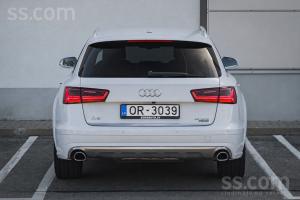 White Audi Allroad 2016 in Riga, with an engine capacity of 3.00 L and mileage of 216 thousand km for 16990 €, photo 6 on AUTOMOTO.COM.LV
