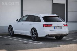 White Audi Allroad 2016 in Riga, with an engine capacity of 3.00 L and mileage of 216 thousand km for 16990 €, photo 7 on AUTOMOTO.COM.LV