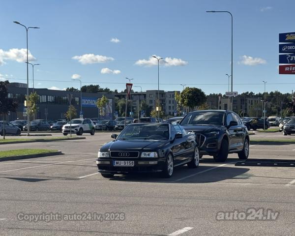 Черный Ауди Cabriolet 1992 в Рига, объемом двигателя 2.30 л и пробегом 155 тыс. км за 5000 €, фото 5 на AUTOMOTO.COM.LV