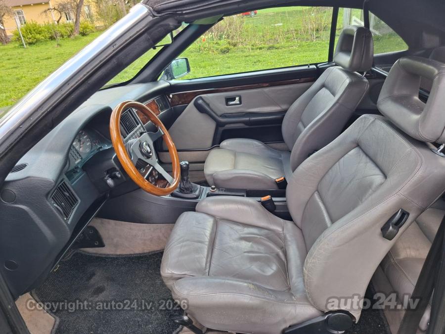 Черный Ауди Cabriolet 1992 в Таллин, объемом двигателя 2.30 л и пробегом 177 тыс. км за 4900 €, фото 10 на AUTOMOTO.COM.LV