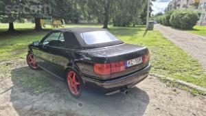 Black Audi Cabriolet 1992 in Bauska, with an engine capacity of 2.30 L and mileage of 270 thousand km for 4000 €, photo  on AUTOMOTO.COM.LV