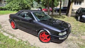 Black Audi Cabriolet 1992 in Bauska, with an engine capacity of 2.30 L and mileage of 270 thousand km for 4000 €, photo 4 on AUTOMOTO.COM.LV