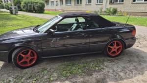 Black Audi Cabriolet 1992 in Bauska, with an engine capacity of 2.30 L and mileage of 270 thousand km for 4000 €, photo 6 on AUTOMOTO.COM.LV