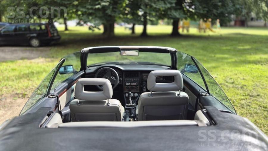 Black Audi Cabriolet 1992 in Bauska, with an engine capacity of 2.30 L and mileage of 270 thousand km for 4000 €, photo 12 on AUTOMOTO.COM.LV
