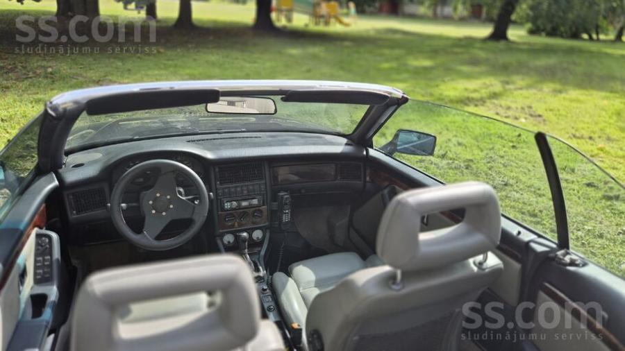 Black Audi Cabriolet 1992 in Bauska, with an engine capacity of 2.30 L and mileage of 270 thousand km for 4000 €, photo 13 on AUTOMOTO.COM.LV