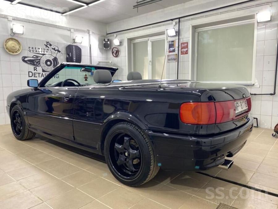 Черный Ауди Cabriolet 1993 в Даугавпилс, объемом двигателя 2.00 л и пробегом 226 тыс. км за 6499 €, фото 10 на AUTOMOTO.COM.LV