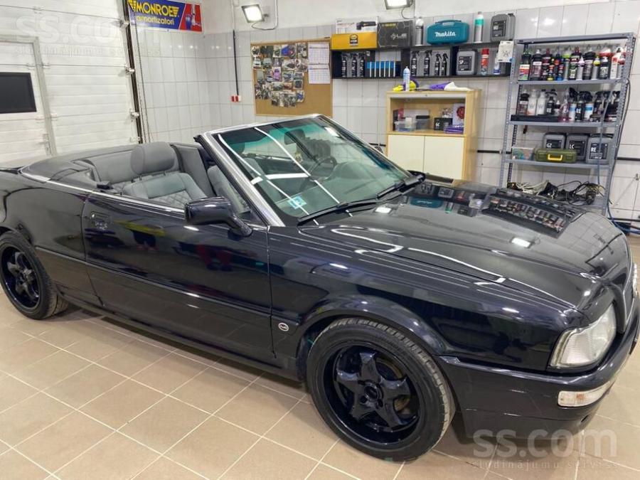 Черный Ауди Cabriolet 1993 в Даугавпилс, объемом двигателя 2.00 л и пробегом 226 тыс. км за 6499 €, фото 12 на AUTOMOTO.COM.LV
