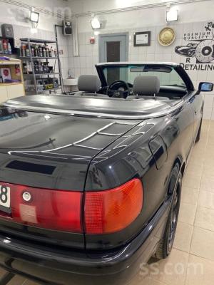 Черный Ауди Cabriolet 1993 в Даугавпилс, объемом двигателя 2.00 л и пробегом 226 тыс. км за 6499 €, фото 13 на AUTOMOTO.COM.LV