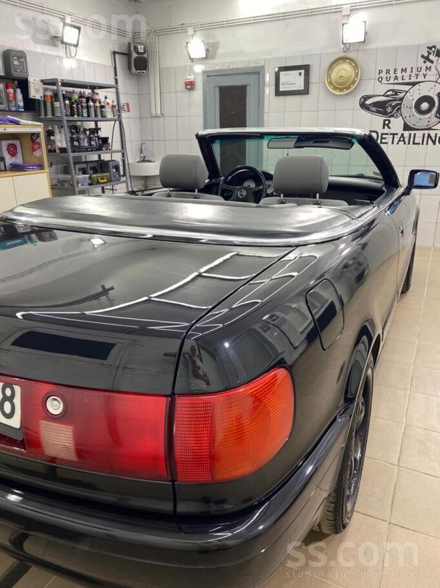 Черный Ауди Cabriolet 1993 в Даугавпилс, объемом двигателя 2.00 л и пробегом 226 тыс. км за 6499 €, фото 13 на AUTOMOTO.COM.LV