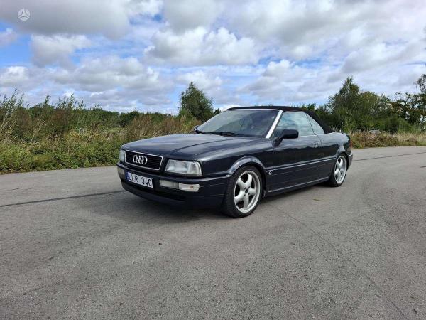 Черный Ауди Cabriolet 1996 в Клайпеда, объемом двигателя 2.60 л и пробегом 286 тыс. км за 3700 €, фото 1 на AUTOMOTO.COM.LV