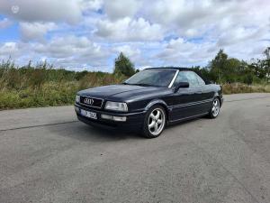 Melns Audi Cabriolet 1996 Klaipėda, ar dzinēja tilpumu 2.60 L un nobraukumu 286 tūkst. km par 3700 €, foto  vietnē AUTOMOTO.COM.LV