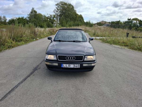 Черный Ауди Cabriolet 1996 в Клайпеда, объемом двигателя 2.60 л и пробегом 286 тыс. км за 3700 €, фото 7 на AUTOMOTO.COM.LV