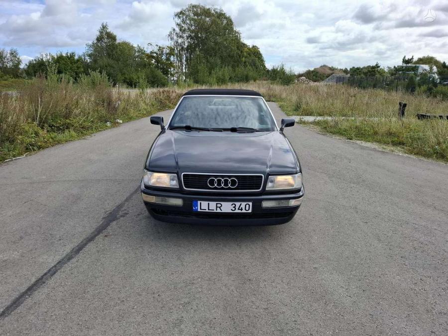 Melns Audi Cabriolet 1996 Klaipėda, ar dzinēja tilpumu 2.60 L un nobraukumu 286 tūkst. km par 3700 €, foto 7 vietnē AUTOMOTO.COM.LV