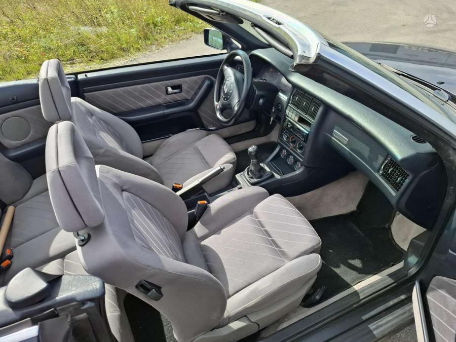 Melns Audi Cabriolet 1996 Klaipėda, ar dzinēja tilpumu 2.60 L un nobraukumu 286 tūkst. km par 3700 €, foto 16 vietnē AUTOMOTO.COM.LV
