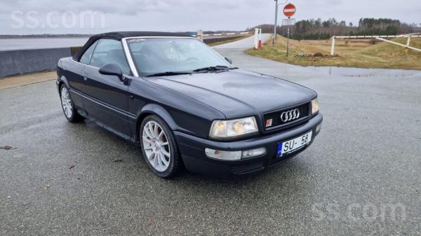 Black Audi Cabriolet 1998 in Riga, with an engine capacity of 2.60 L and mileage of 270 thousand km for 4900 €, photo 4 on AUTOMOTO.COM.LV