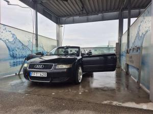 Черный Ауди Cabriolet 2002 в Пренай, объемом двигателя 2.50 л и пробегом 418 тыс. км за 2000 €, фото  на AUTOMOTO.COM.LV