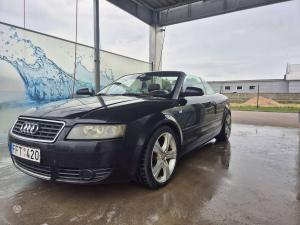 Black Audi Cabriolet 2002 in Prienai, with an engine capacity of 2.50 L and mileage of 418 thousand km for 2000 €, photo 6 on AUTOMOTO.COM.LV