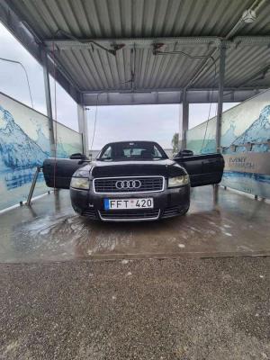 Black Audi Cabriolet 2002 in Prienai, with an engine capacity of 2.50 L and mileage of 418 thousand km for 2000 €, photo 9 on AUTOMOTO.COM.LV