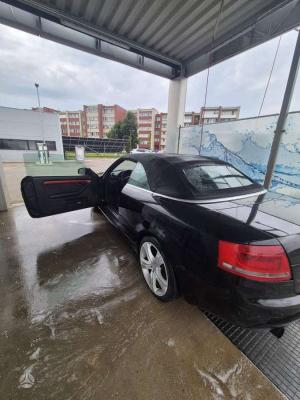 Black Audi Cabriolet 2002 in Prienai, with an engine capacity of 2.50 L and mileage of 418 thousand km for 2000 €, photo 10 on AUTOMOTO.COM.LV