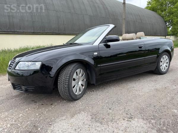 Черный Ауди Cabriolet 2003 в Огре, объемом двигателя 3.00 л и пробегом 0 тыс. км за 4440 €, фото 5 на AUTOMOTO.COM.LV