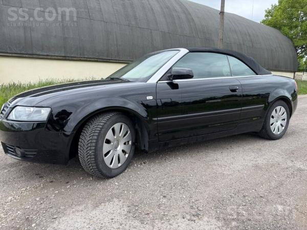 Черный Ауди Cabriolet 2003 в Огре, объемом двигателя 3.00 л и пробегом 0 тыс. км за 4440 €, фото 8 на AUTOMOTO.COM.LV