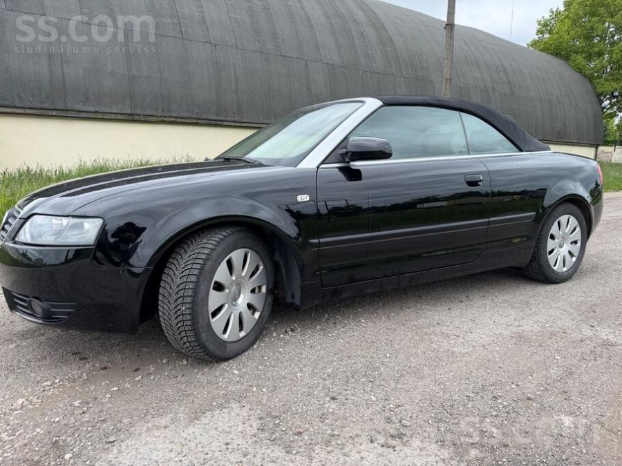 Черный Ауди Cabriolet 2003 в Огре, объемом двигателя 3.00 л и пробегом 0 тыс. км за 4440 €, фото 9 на AUTOMOTO.COM.LV