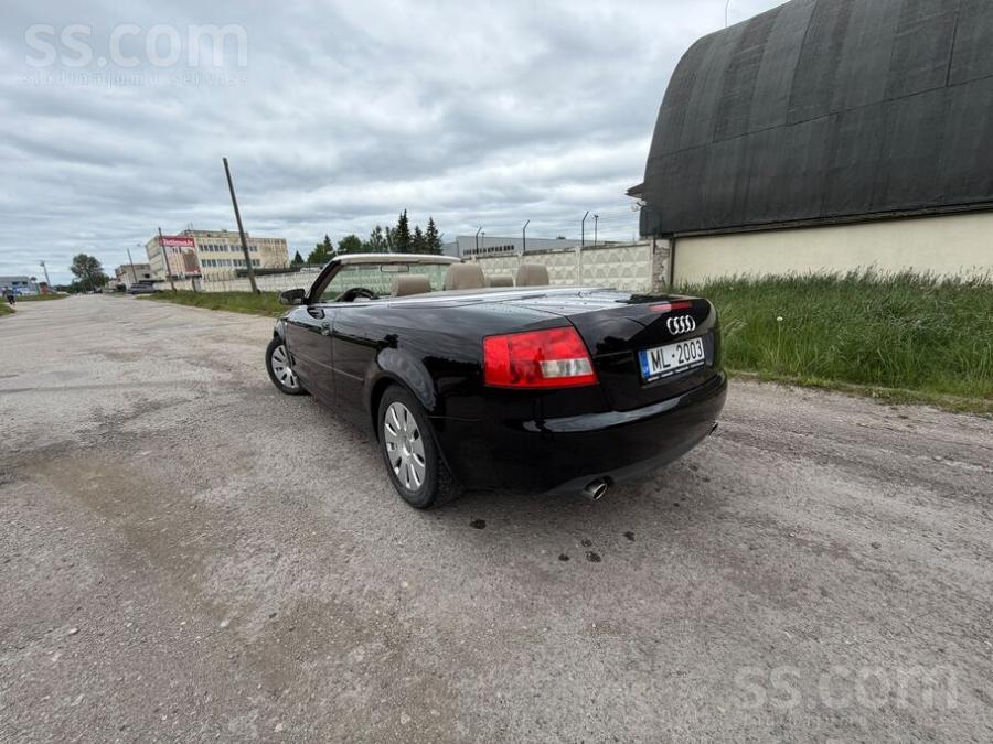 Черный Ауди Cabriolet 2003 в Огре, объемом двигателя 3.00 л и пробегом 0 тыс. км за 4440 €, фото 13 на AUTOMOTO.COM.LV