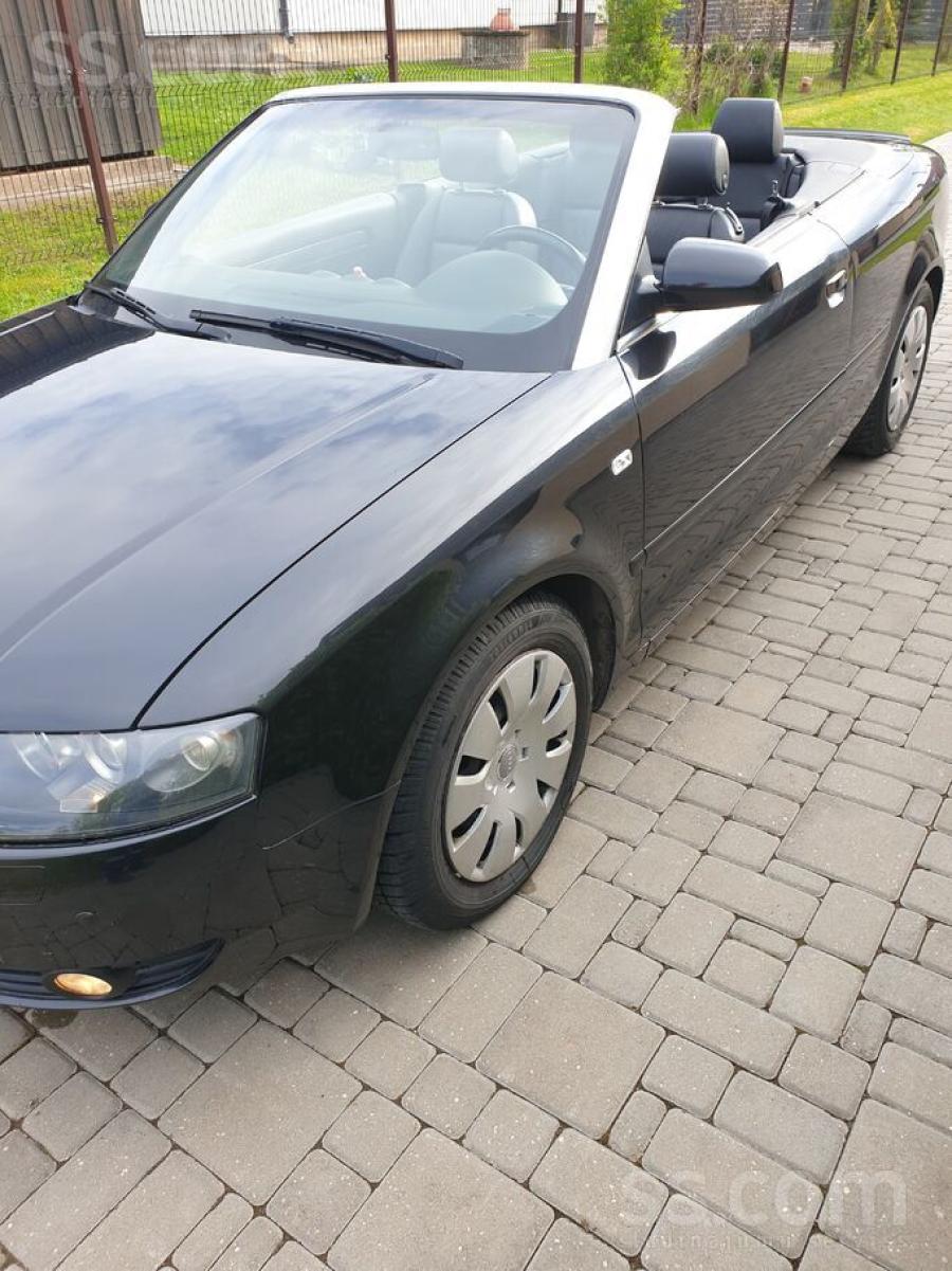 Black Audi Cabriolet 2004 in Aluksne, with an engine capacity of 2.50 L and mileage of 333 thousand km for 2500 €, photo 8 on AUTOMOTO.COM.LV