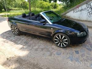 Melns Audi Cabriolet 2004 Jēkabpils, ar dzinēja tilpumu 2.50 L un nobraukumu 306 tūkst. km par 3750 €, foto 5 vietnē AUTOMOTO.COM.LV