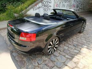 Melns Audi Cabriolet 2004 Jēkabpils, ar dzinēja tilpumu 2.50 L un nobraukumu 306 tūkst. km par 3750 €, foto 7 vietnē AUTOMOTO.COM.LV