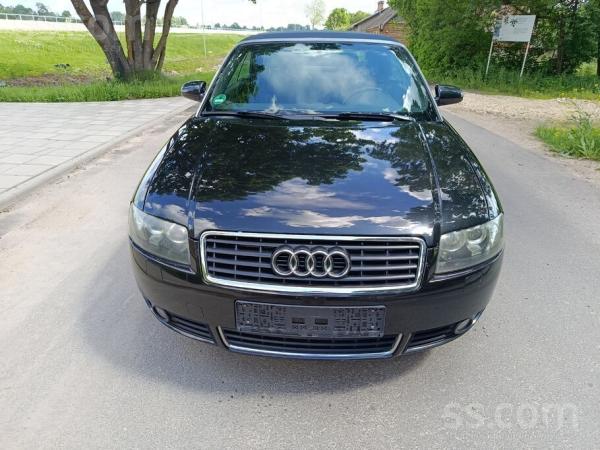 Melns Audi Cabriolet 2004 Jēkabpils, ar dzinēja tilpumu 2.50 L un nobraukumu 306 tūkst. km par 3750 €, foto 8 vietnē AUTOMOTO.COM.LV