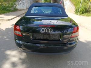 Melns Audi Cabriolet 2004 Jēkabpils, ar dzinēja tilpumu 2.50 L un nobraukumu 306 tūkst. km par 3750 €, foto 12 vietnē AUTOMOTO.COM.LV